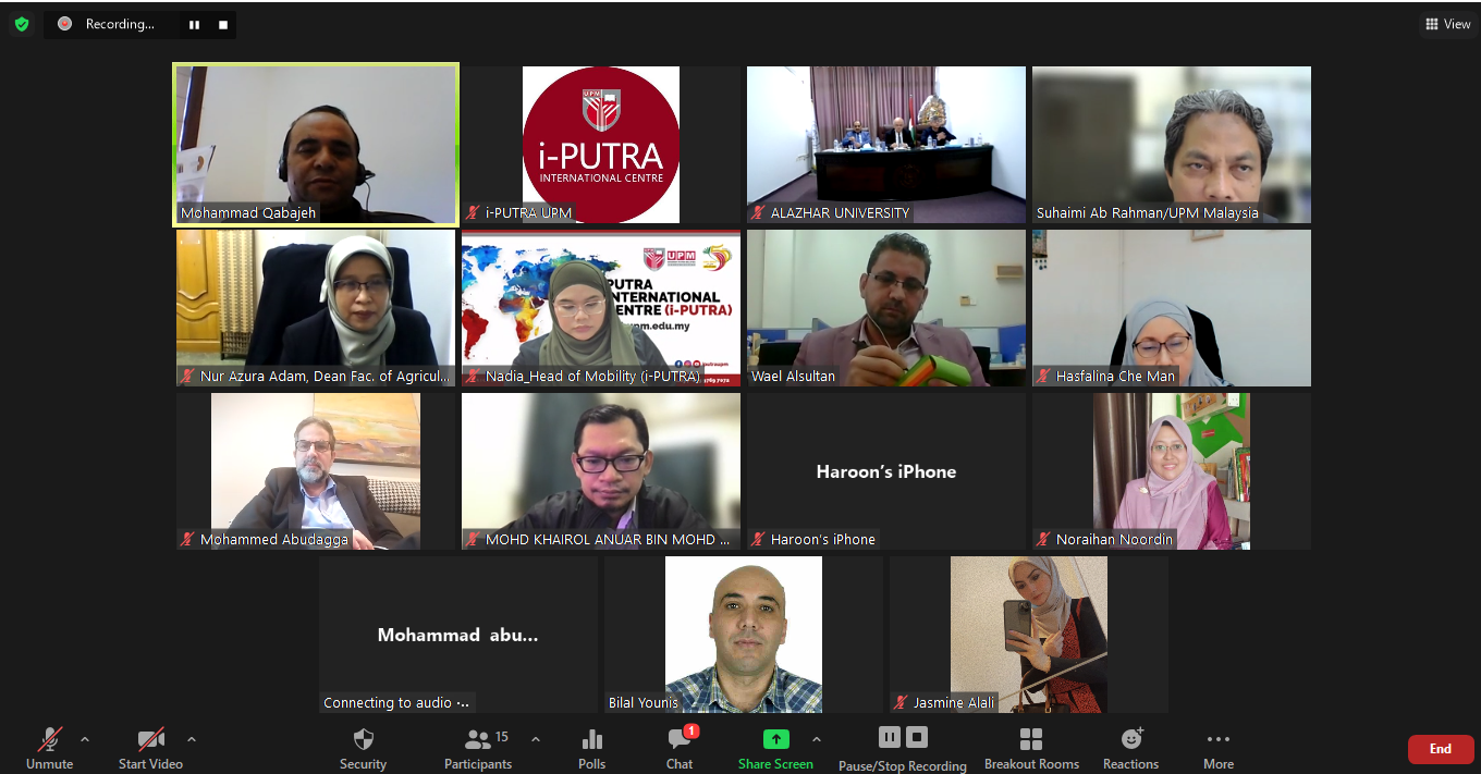 PALESTINE REPRESENTATIVES EXPRESSED GREAT INTEREST IN COLLABORATION ...